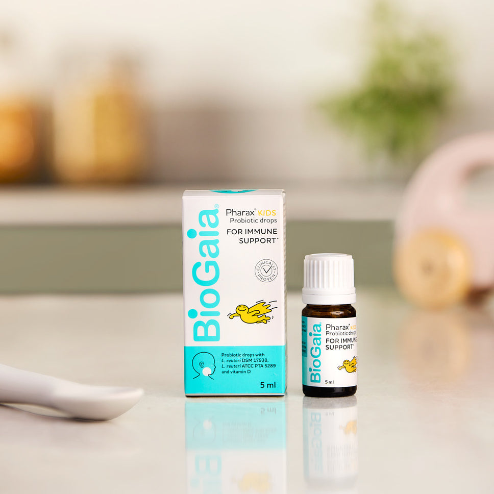 Pharax kids Vitamin D: Immune system booster | BioGaia UK